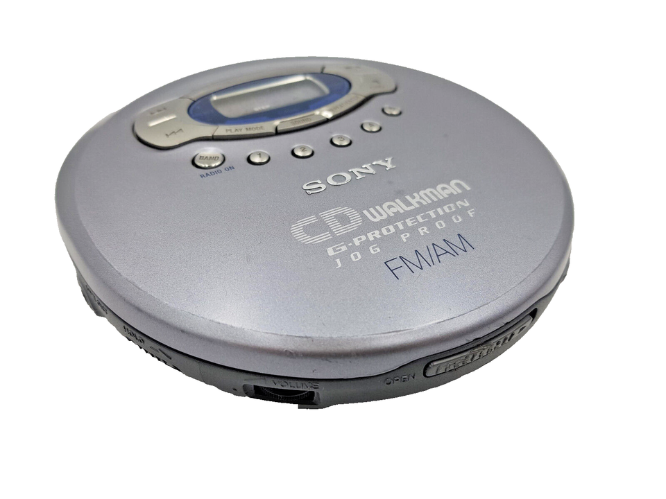 Sony D-FJ61 CD Walkman Discman Radio FM/AM Personal Stereo Compact Disc ...
