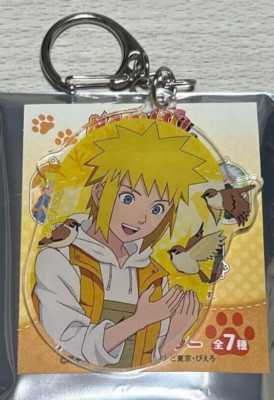Japanese anime NARUTO acrylic keychain Minato Namikaze Shibuya | eBay
