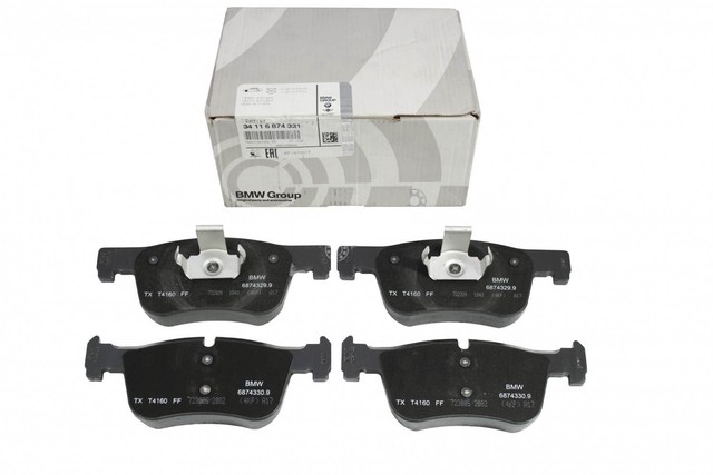 Genuine BMW OEM 34116850568 Repair Kit Brake Pads Asbestos- for sale ...
