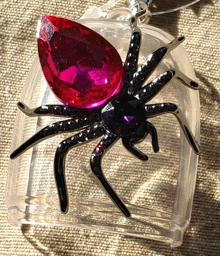 Bath & Body Works Halloween 2023 Fuchsia & Purple Spider Gem Pocket ...