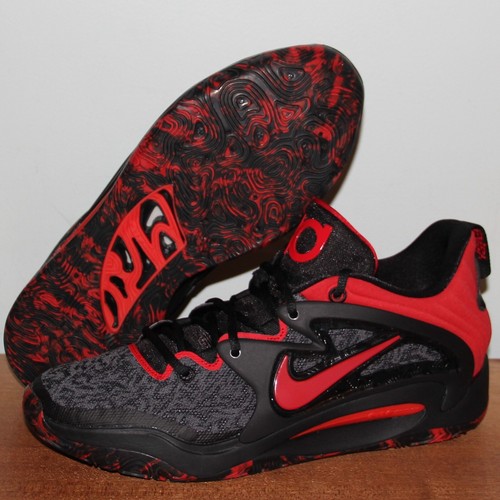 Nike KD 15 Bred Basketball Shoes Mens 12.5 DC1975-003 Black University ...