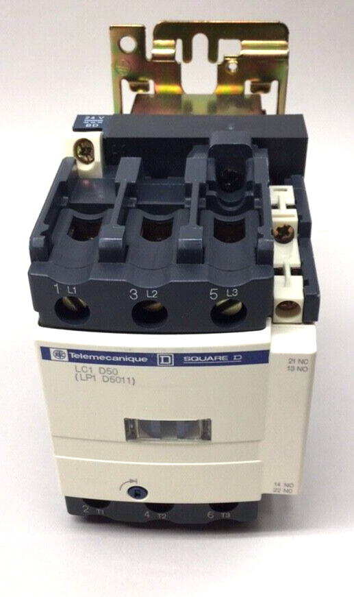 Telemecanique LC1D50BD Contactor 24 V DC Square D Schneider LC1 D50 | eBay