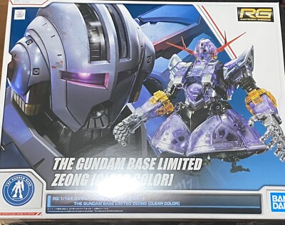 Gundam Base Limited RG 1/144 ZEONG[CLEAR COLOR] | eBay