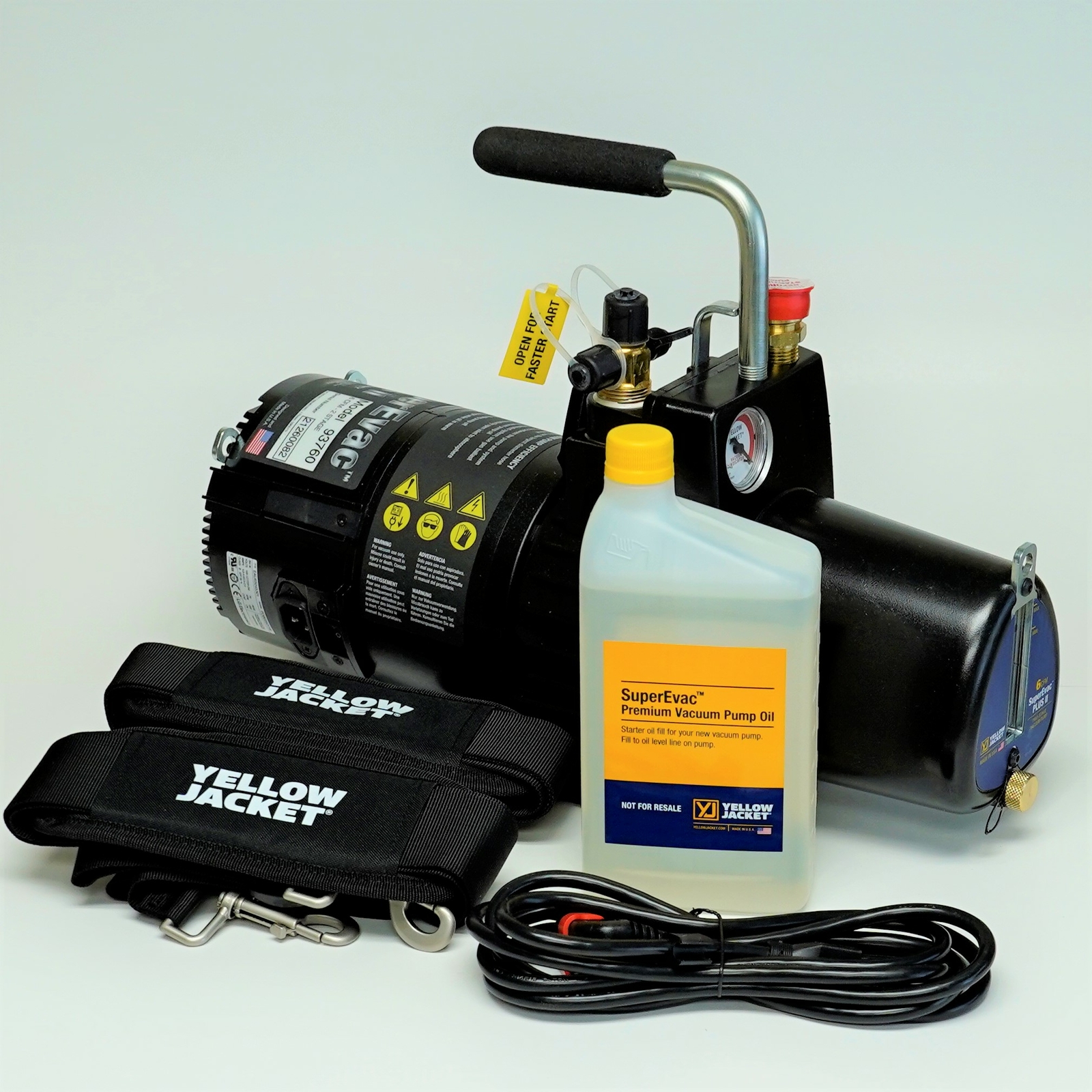 Yellow Jacket 93760 SuperEvac PLUS II Vacuum Pump 6 CFM 686800937601| eBay