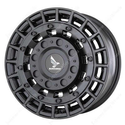 16" Black Chunk Alloy Wheels Fits Mercedes Sprinter 6 Stud 6x130 Models ...