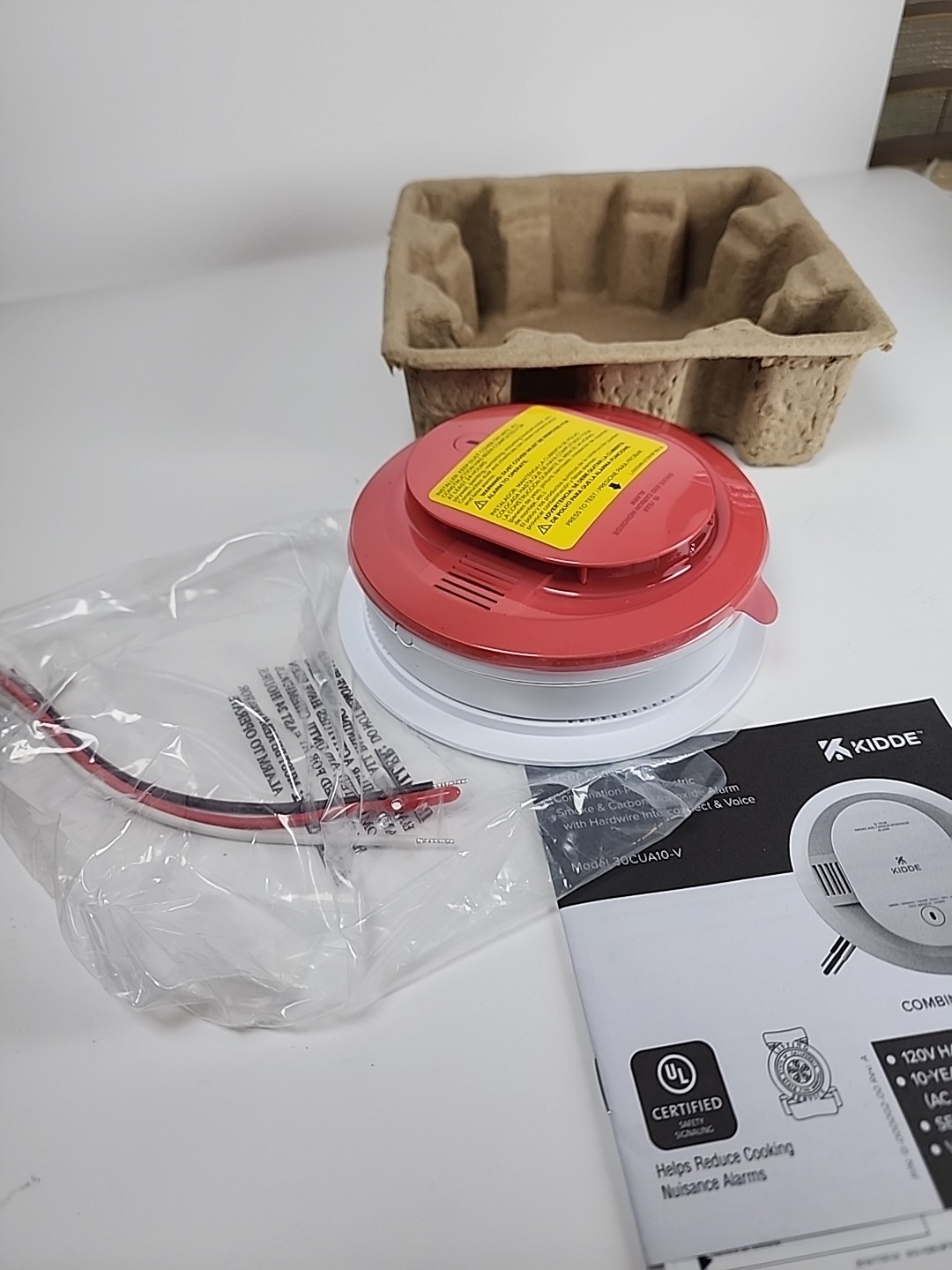 Kidde Detect Smoke & Carbon Monoxide Alarm Hardwired Voice Model ...