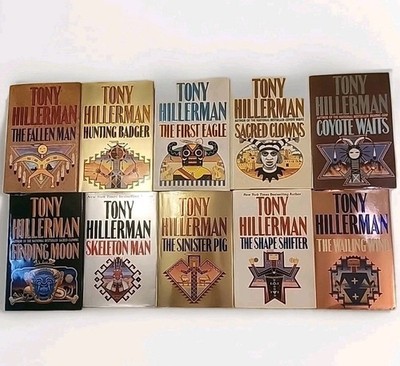 Lot Of 10 Tony Hillerman Books All 1st Ed HC DC | eBay