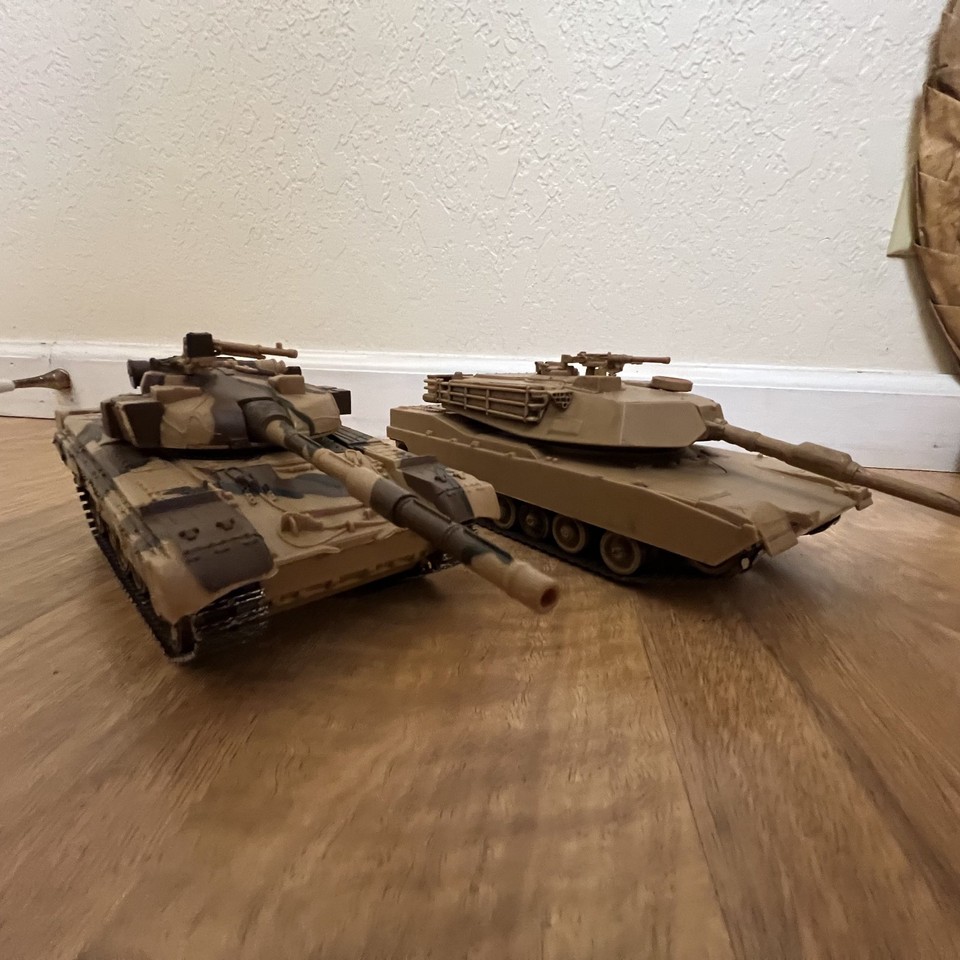 New Ray WWII Army Tanks Newray Vintage 1999 Plastic Model Display Toy ...