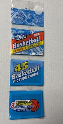 1992-93 Topps Series 2 Basketball Rack Pack Sealed 45 Cards Shaq RC ...