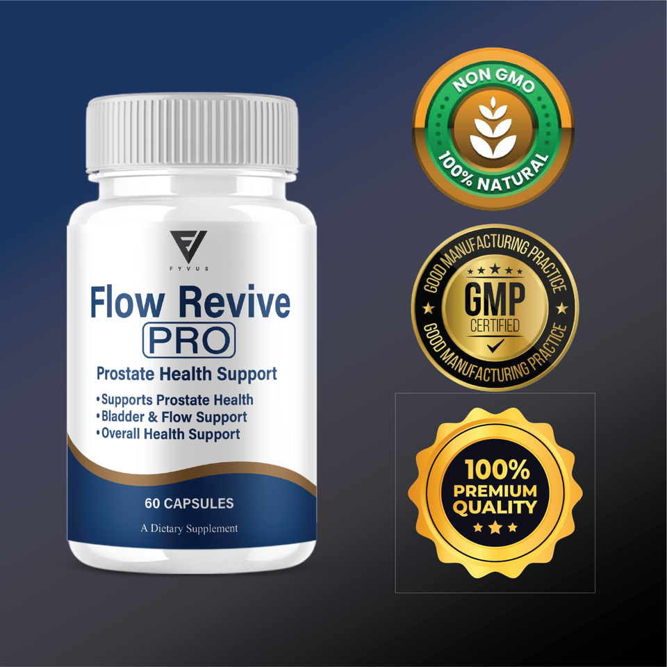 (2 Pack) Flow Revive Prostate Capsules, FlowRevive Advanced Pills (120 ...