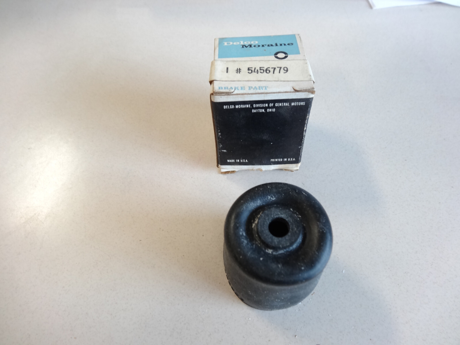 NOS GM 1953-1977 Corvette Master Cylinder Rod Boot with Manual Brakes ...