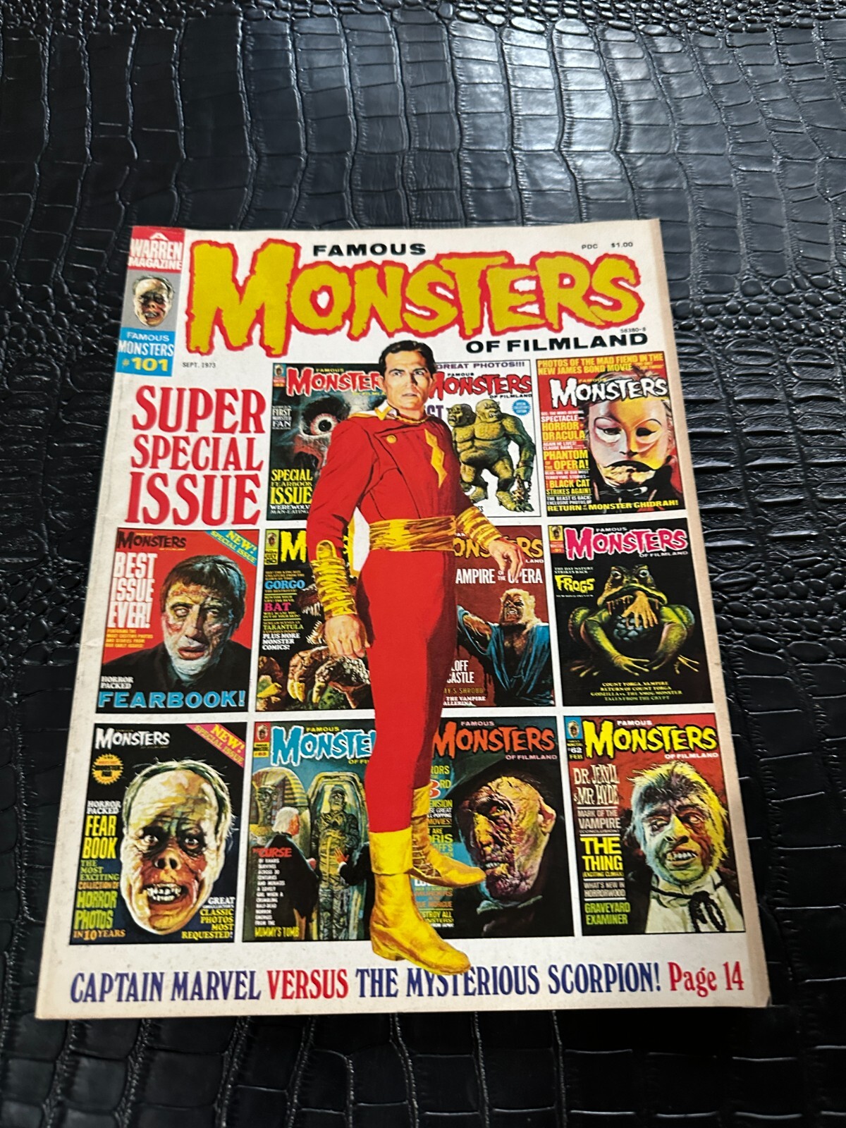 #101 FAMOUS MONSTERS vintage horror magazine CAPTAIN MARVEL | eBay