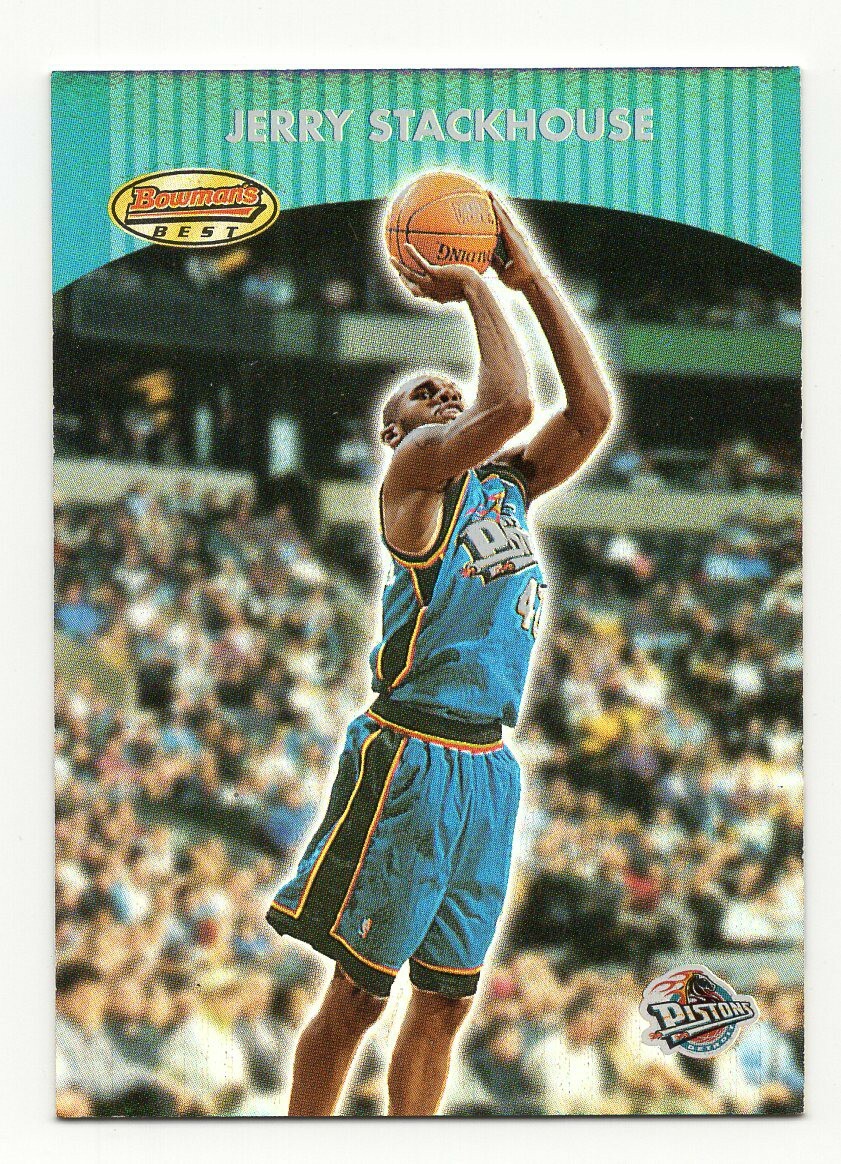 2000-2001 Bowman's Best #24 Jerry Stackhouse Card | eBay