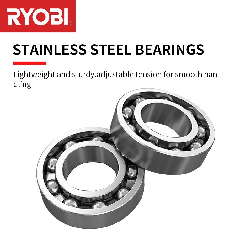 RYOBI VARIUS GR30 Slow Jigging Fishing Reel 10+1BB Baitcasting Reel ...