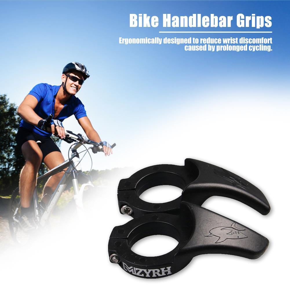 1 Pair Nylon Bike Handlebar Grips Bicycle Cycling Handle Bar End (Black ...
