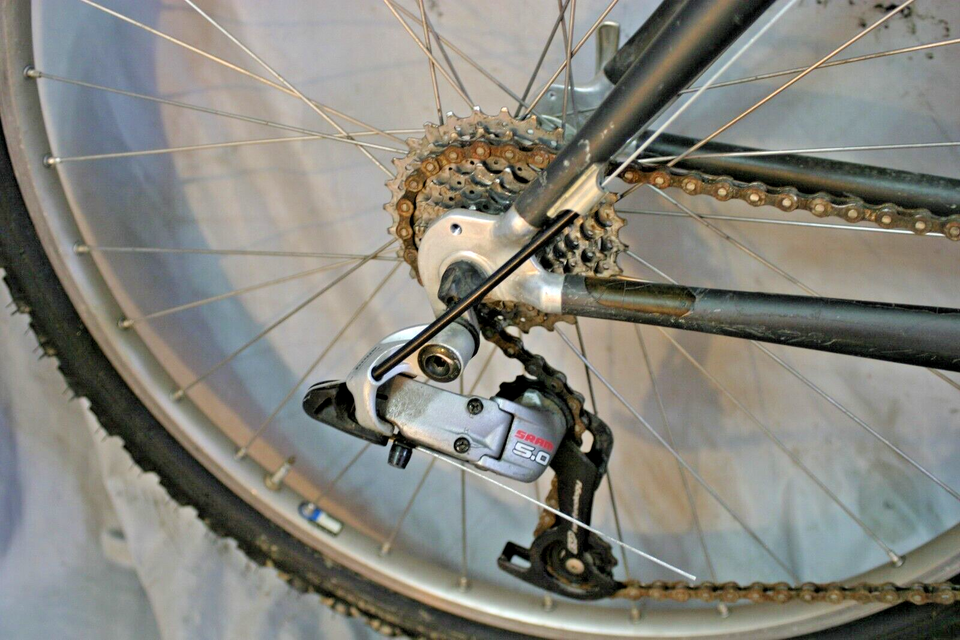 Trek 9900 Carbon MTB Bike 1996 Large 18" Hardtail Deore XT SRAM 5.0 WI ...