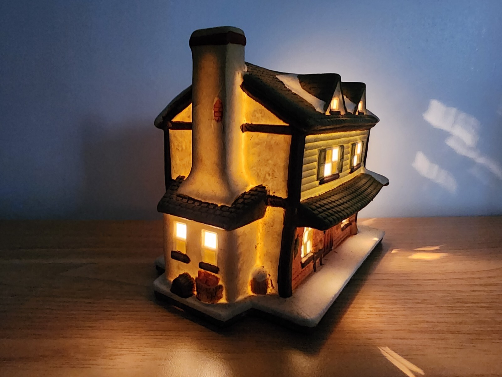 Collectible Vintage Christmas Cottage Ceramic House Victorian Village ...