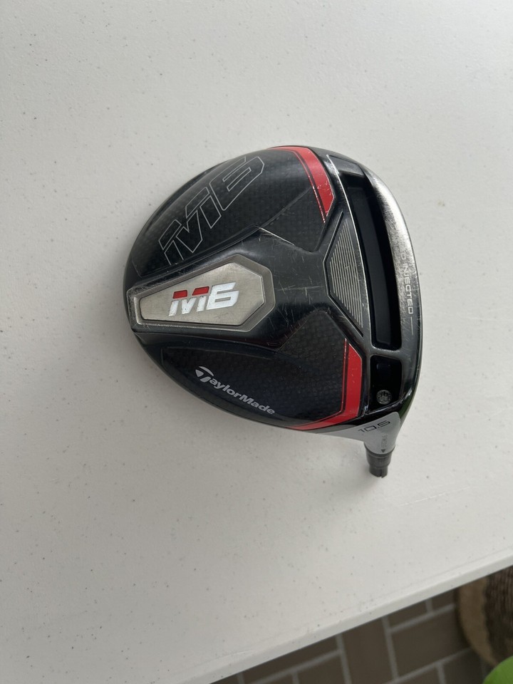 TaylorMade M6 10.5° Driver Head Only Right-Handed Preowned | eBay