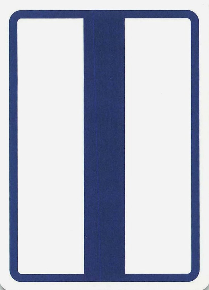 Matt Bouza Wide Receiver Indianapolis Colts Single Swap Playing Card ...