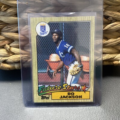Topps 1987 Bo Jackson Rookie Kansas City Royals #170 Baseball Card | eBay