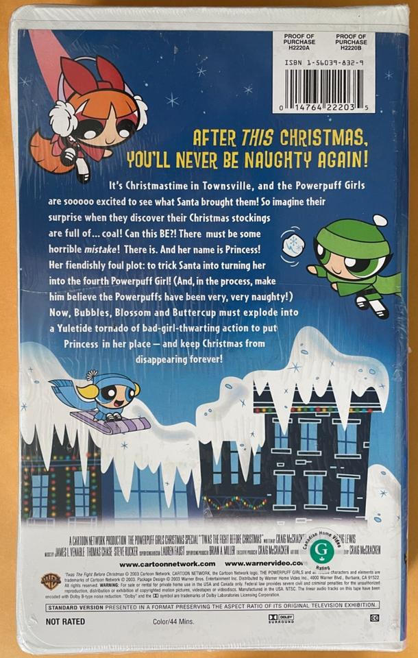 The Powerpuff Girls 'Twas the Fight Before Christmas Cartoon Network ...