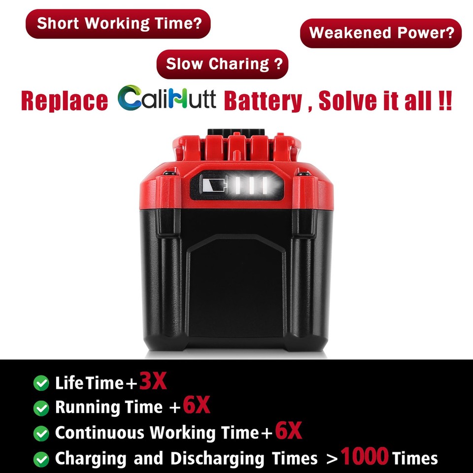 20V 9.0AH For Craftsman 20 Volt MAX Li-ion Battery CMCB204 CMCB202 ...
