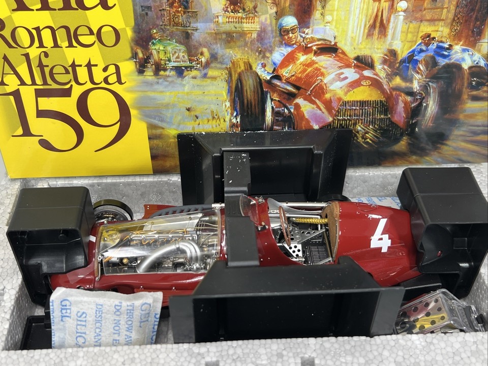 1/18 Exoto XS 1951 Alfa Romeo Alfetta GP Belguim Win Nini Farina ...