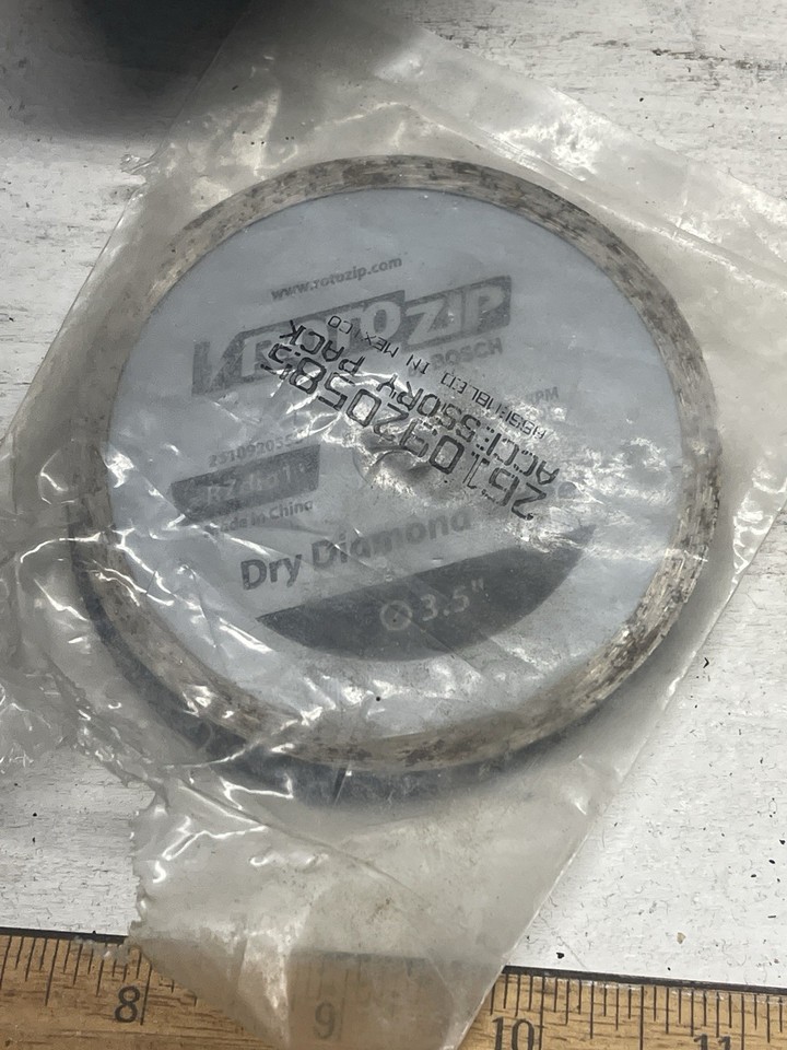 Bosch RotoZip RZ20 Rotary Power Tool Kit Attachments/ Bag, Wheels ...