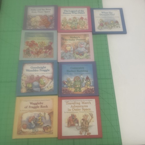 Fraggle Rock Book Club Weekly Reader Books Lot Of 9 Hardcover 1980s ...