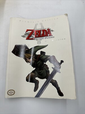 Legend of Zelda Twilight Princess Premiere Edition Guide Wii W/Poster ...