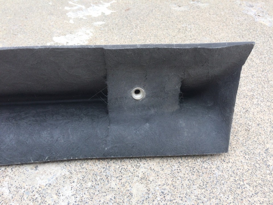 1971-1980 Ford Pinto Showcars Rear Spoiler | Black | Fiberglass | Bolt ...