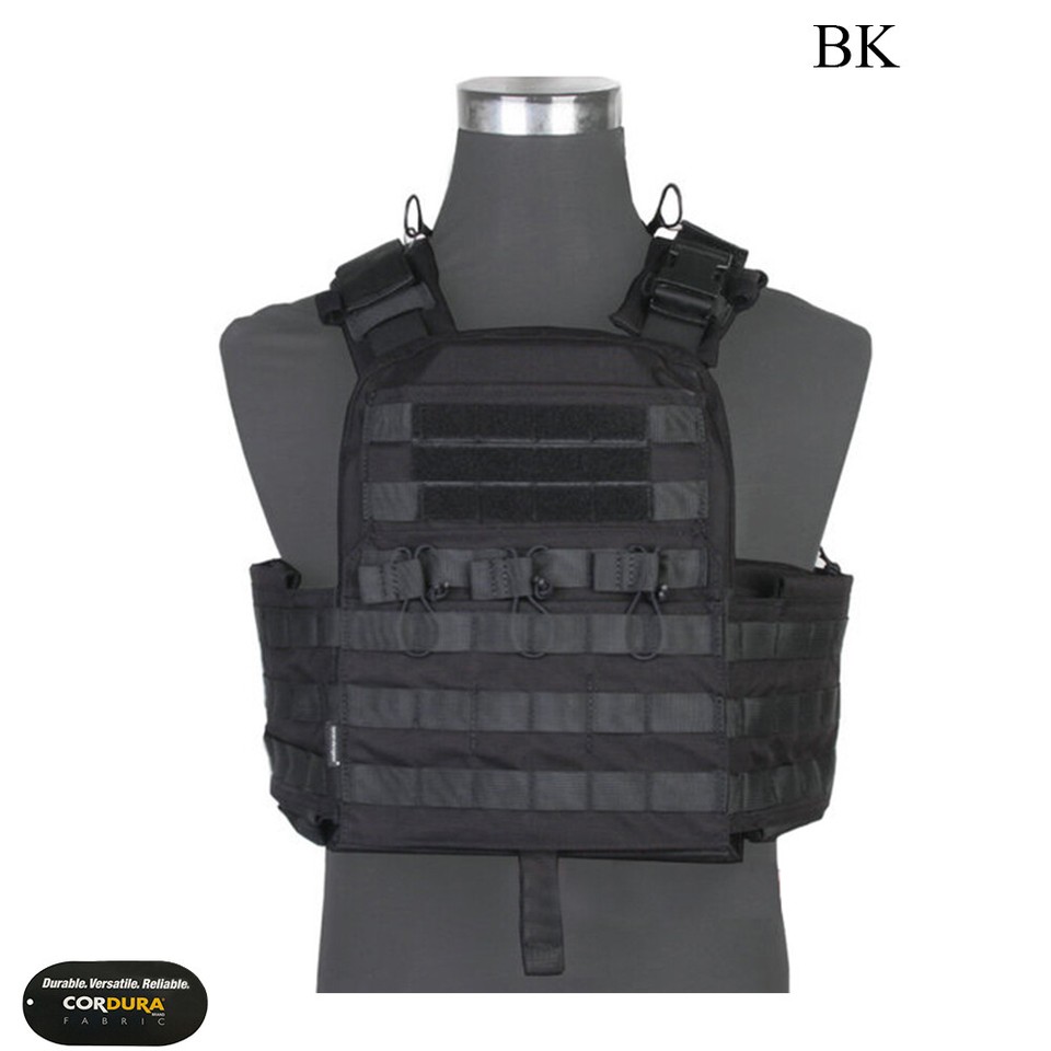 Emerson Tactical Vest CPC Load-bearing CAGE Plate Carrier Modular Molle ...