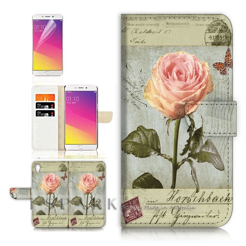 Rose TPU Phone Wallet Case Cover For New Optus X Wave - 31054 | eBay ...
