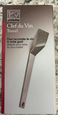 Clef du Vin PEUGEOT Travel & Service Adjust Your Wine to Taste Tool | eBay