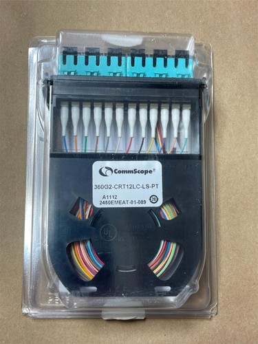 Commscope 360G2 Multimode OM4 Fiber Cartridge 12-LC-LS-AQ-PIGTAILS ...