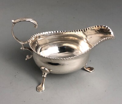 George III Silver Sauce Boat James Stamp London 1778 91g GLZX | eBay