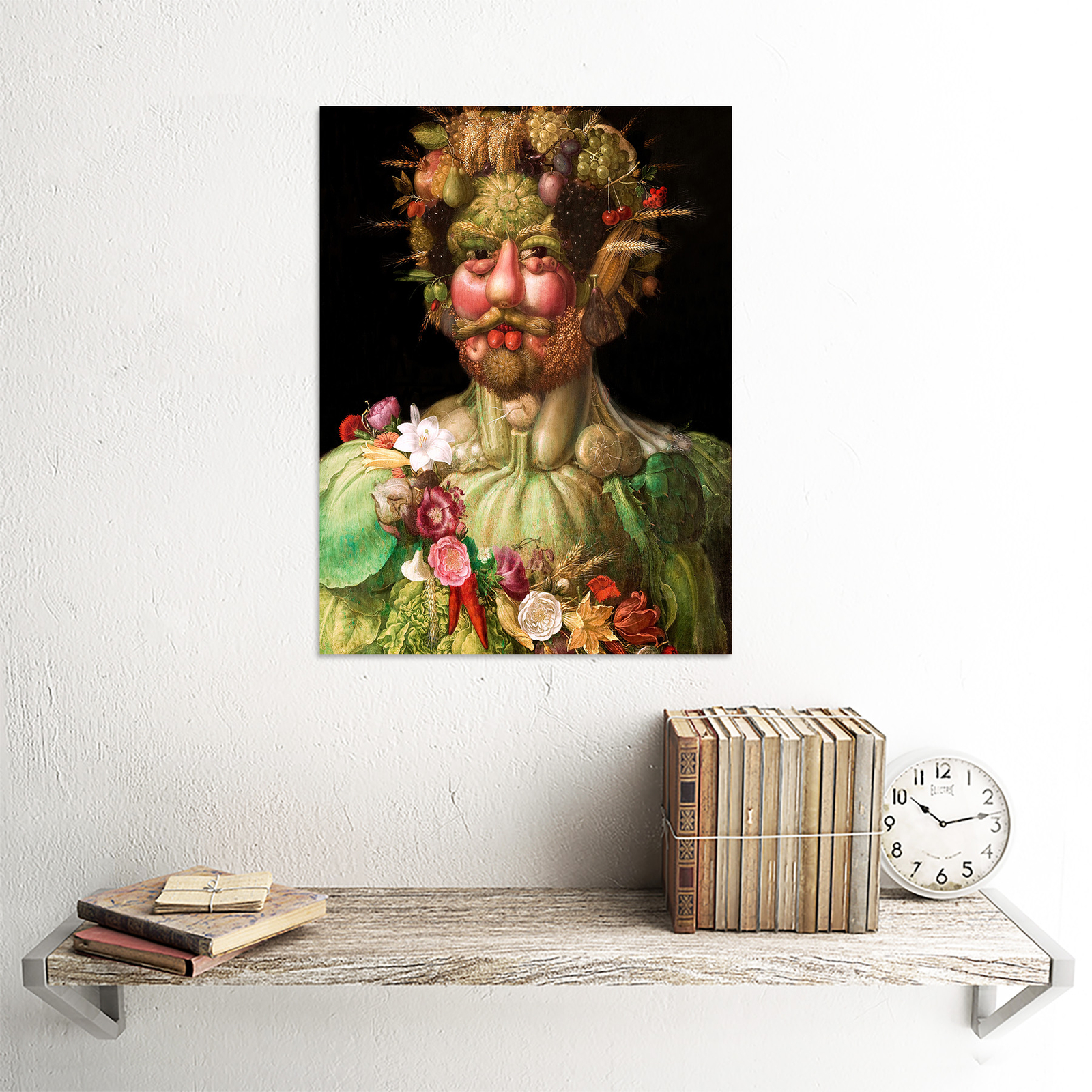 PAINTING PORTRAIT ARCIMBOLDO RUDOLF II HABSBURG VERTUMNUS POSTER PRINT ...