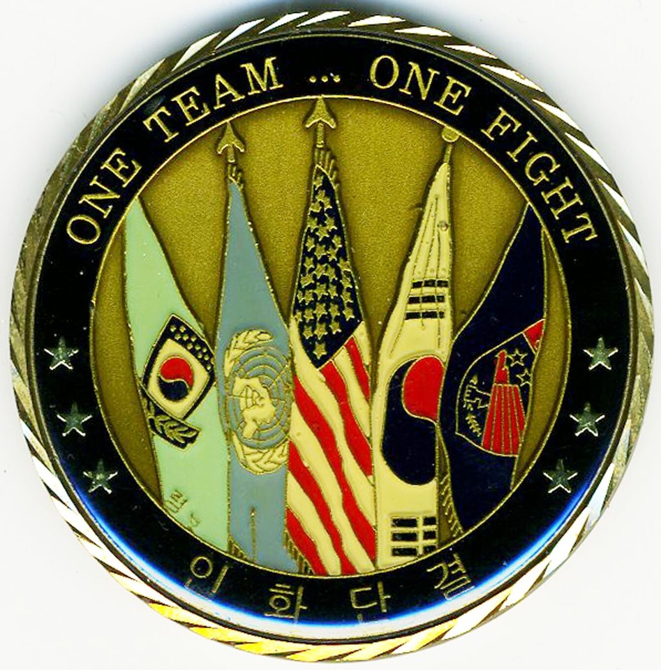 US Army Challenge Coin: UNC/CFC/USFK Chief of Staff | eBay