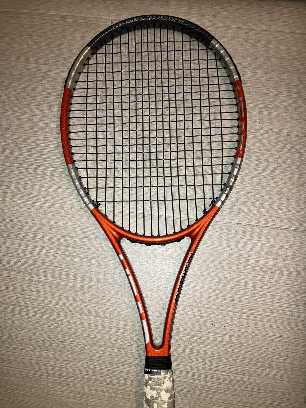 Head Liquidmetal Radical MP Midplus 98 sq in 4 1/2 L4 Tennis Racket | eBay
