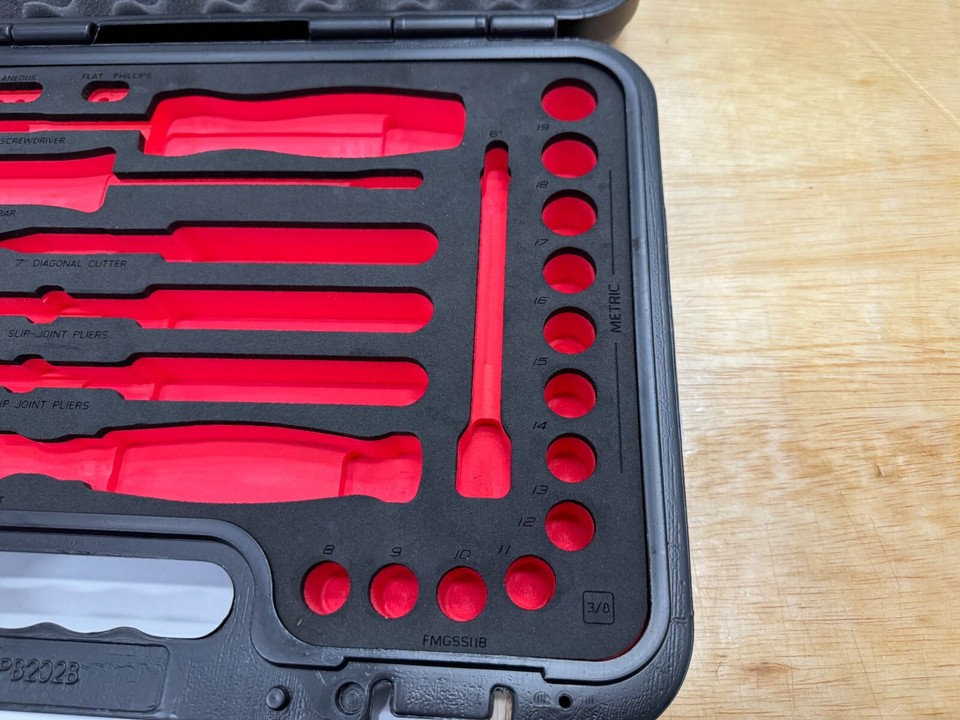 Snap-On Tools NEW 33pc 3/8" Drive General Service Set Case & Foam ONLY ...