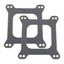 2Set Holley Edelbrock Carb Base Flange Gasket Open Carburetor 4 Barrel ...