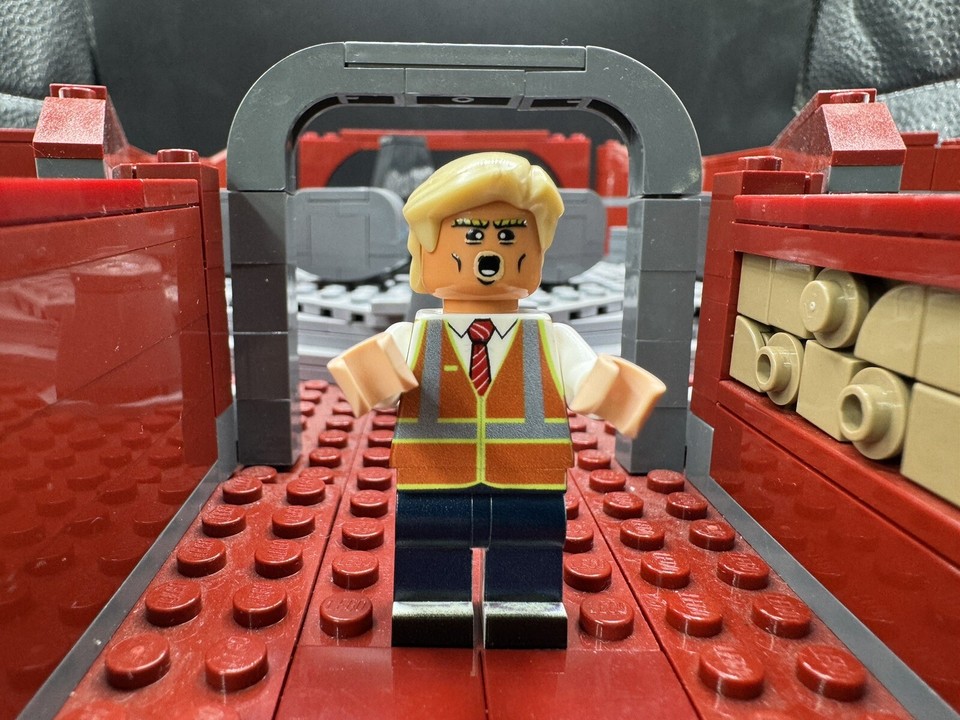 Lego Donald J Trump Minifigure “Garbage Man” | eBay