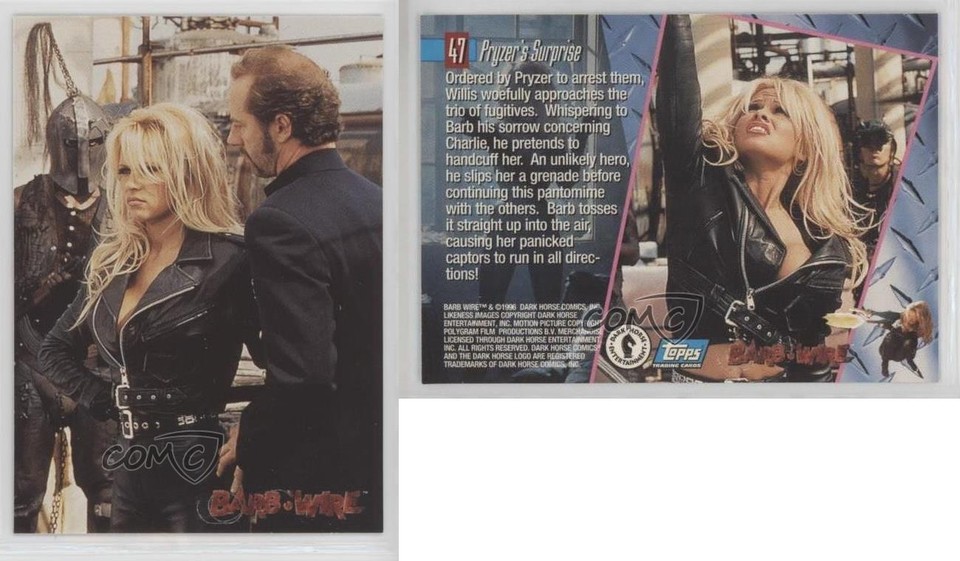 1996 Topps Barb Wire Pamela Anderson Pryzer's Surpise #47 1qy | eBay