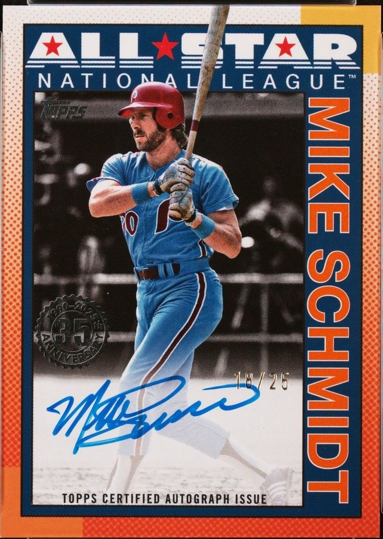 2025 Topps Series 2 - 1990 Topps Baseball All-Stars Autographs Mike ...