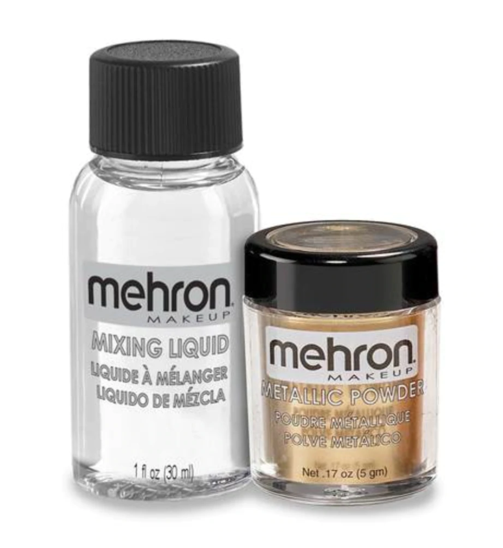 Mehron - Metallic Powder With Mixing Liquid | eBay