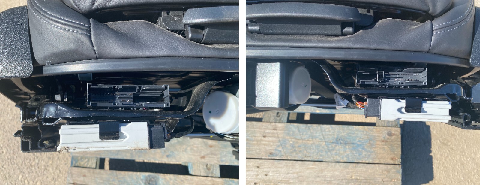 BMW M F83 M4 Leder Sitze Schwarz seats black RHD ventilation F33 CABRIO ...