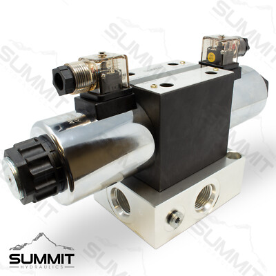 Electronic Hydraulic Double Acting Directional Control Valve, 1 Spool ...