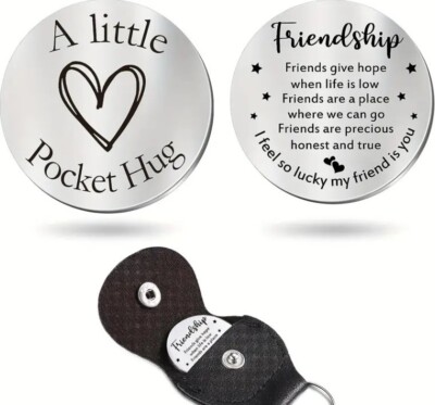 A Little Pocket Hug Token Gift Inspirational FRIENDSHIP Cancer Survivor ...