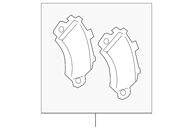 Set Of Brake Pads - Porsche (9Y0-698-151-AQ) for sale online | eBay