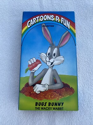 Cartoons R Fun Collection Bugs Bunny The Wacky Wabbit VHS 1989 | eBay